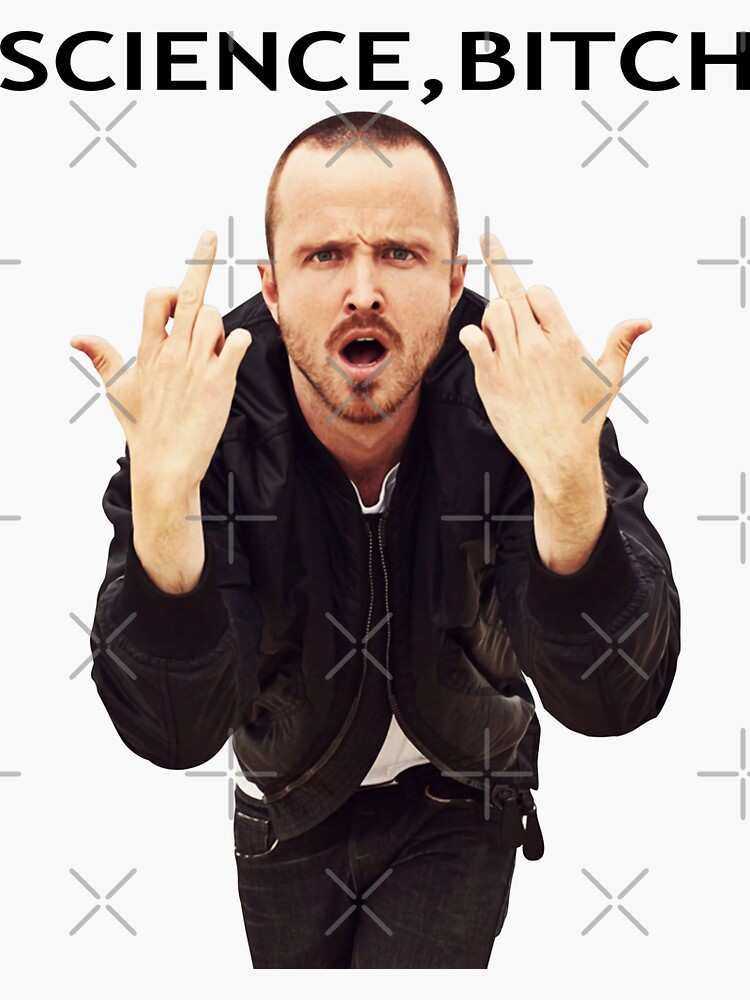 Jesse Pinkman Science Bitch Breaking Bad 56 Graphic Sticker For