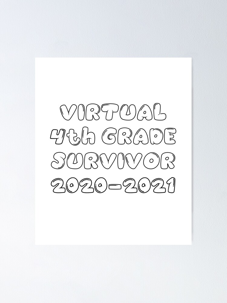 "Virtual 4th Grade Survivor | I Made It Through Virtual Classes | Back ...