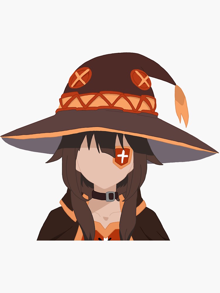 "Megumin" Sticker for Sale by Slaurenx | Redbubble