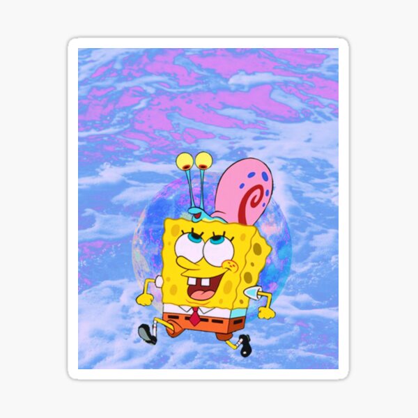 "SPONGEBOB" Sticker for Sale by Zebra-fashion | Redbubble