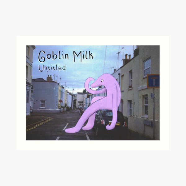 "Goblin Milk poster concept design 2" Art Print by Thezlington | Redbubble