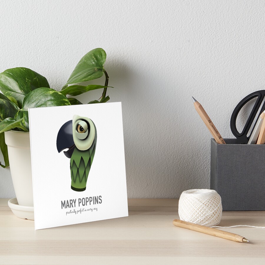 "Mary Poppins - Alternative Movie Poster " Art Board Print for Sale by ...