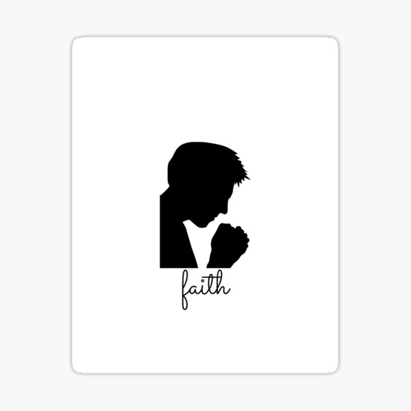 "Faith" Sticker for Sale by hardiksh8 | Redbubble