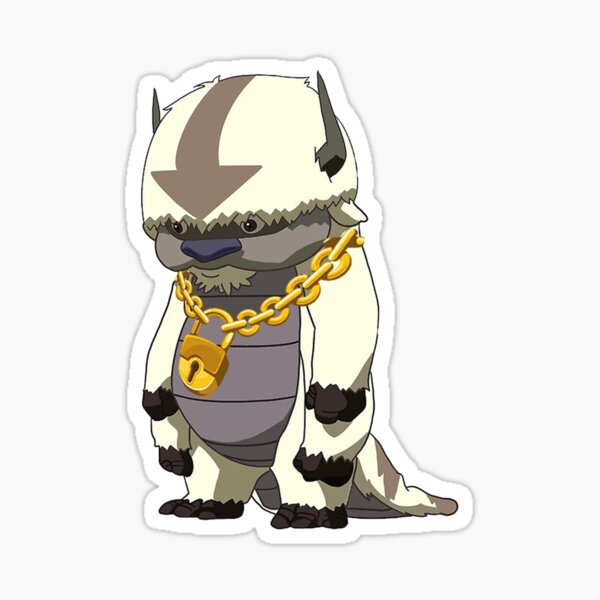 "Appa With gold chain" Sticker for Sale by STOREMAAR | Redbubble