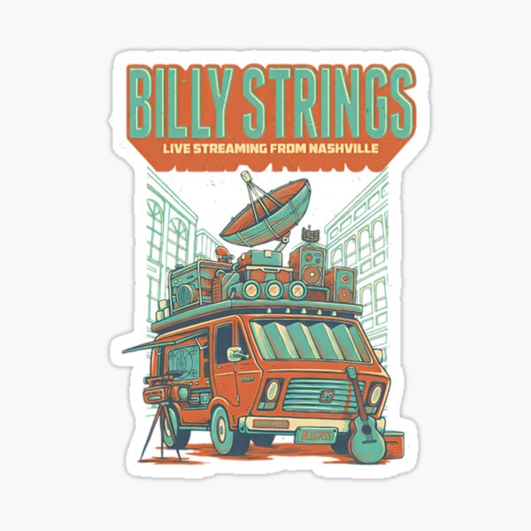 Billy Strings Stickers | Redbubble