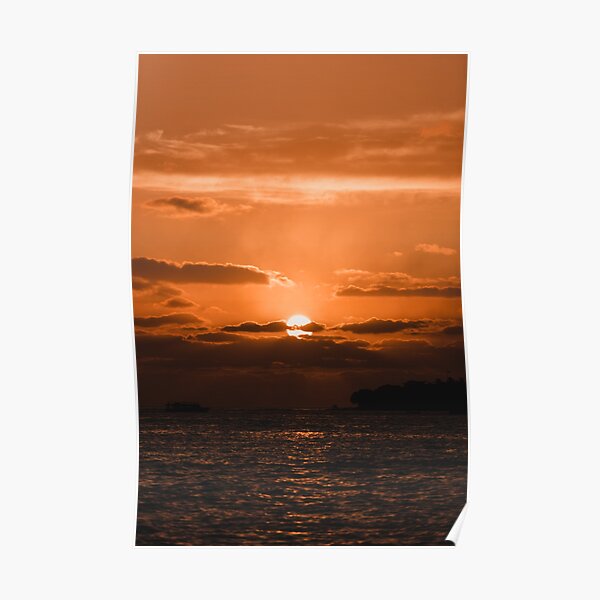 "Shamrock Sunset - Body of Water Wave Photo During Golden Hour I ...