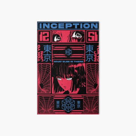 "Inception Anime " Art Board Print for Sale by Golden-place | Redbubble