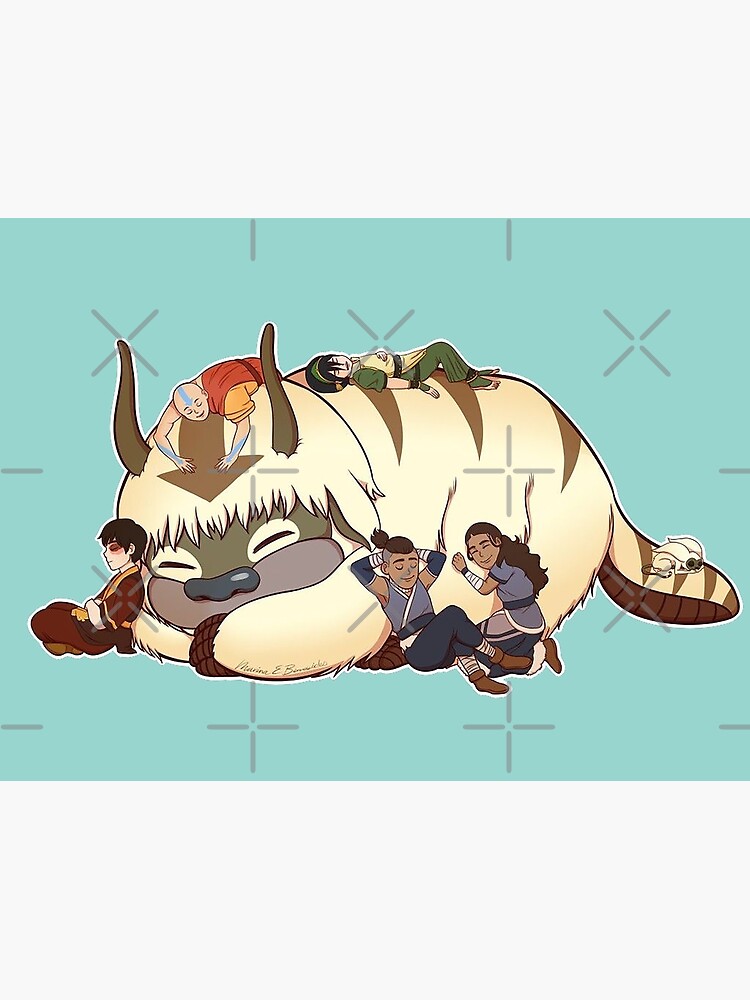 "avatar the last airbender, appa art painting" Poster for Sale by ...