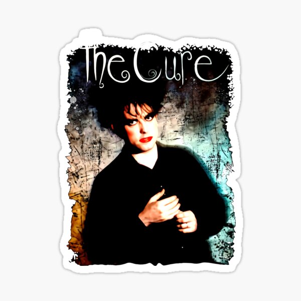 "The Cure Robert Smith" Sticker for Sale by NicolasParisian | Redbubble