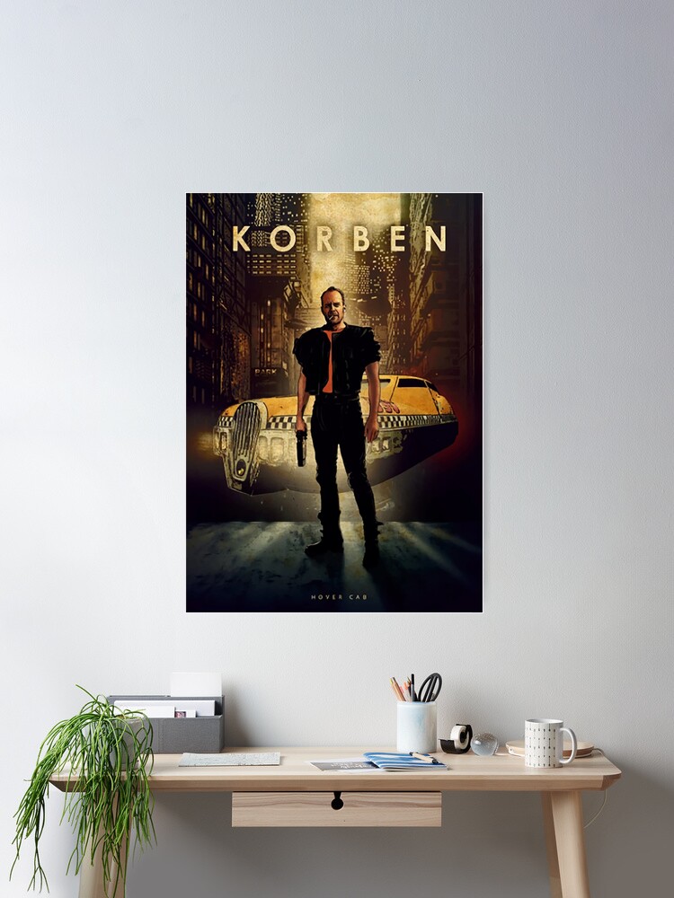 "Korben Dallas - Hover Car - Car Legends" Poster for Sale by Great ...