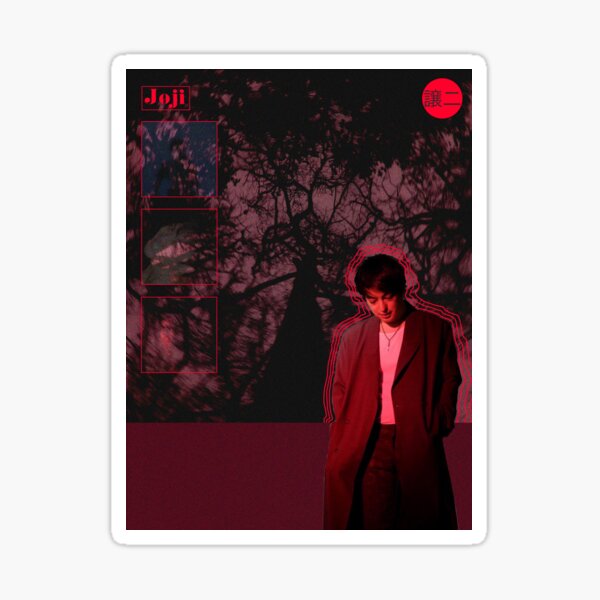 "Minimalist Joji Discography Poster" Sticker for Sale by sammayberg ...