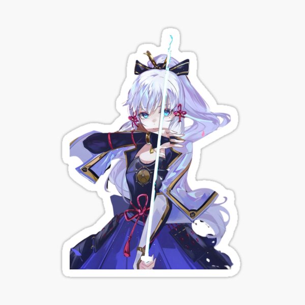 Genshin Impact Ayaka Stickers | Redbubble