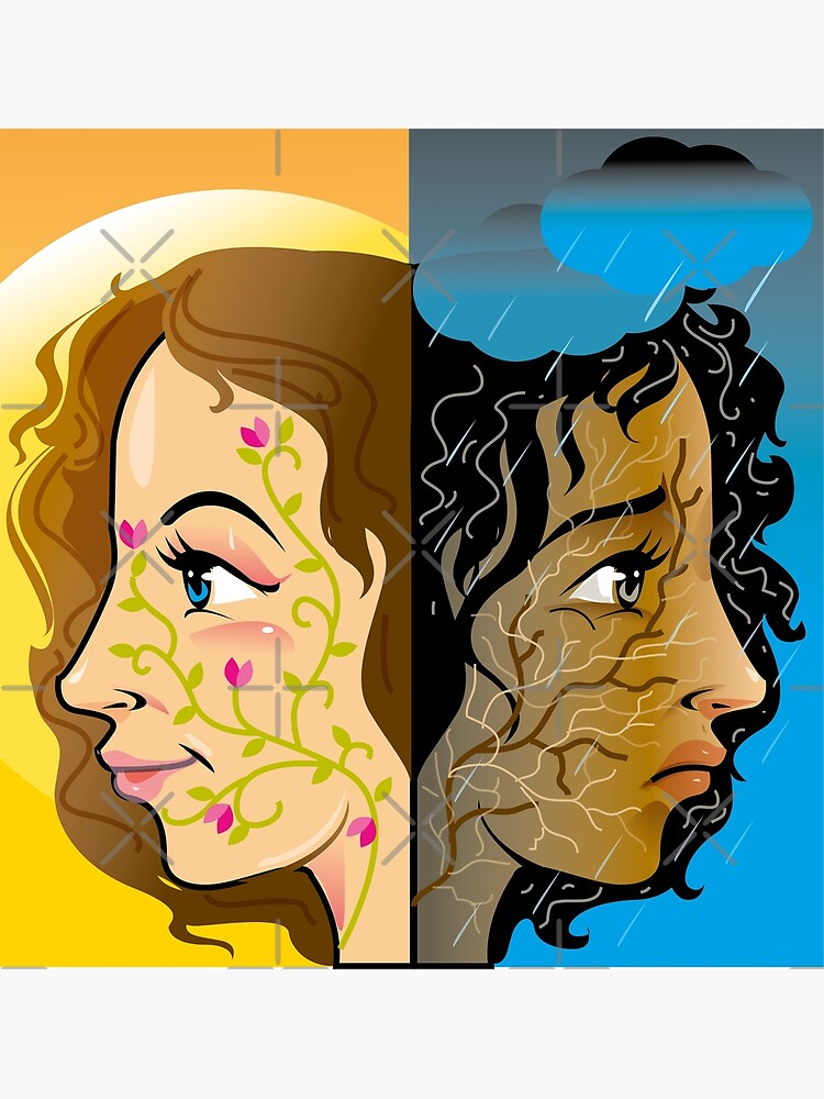 "Borderline personality disorder" Poster for Sale by DevArtZ | Redbubble