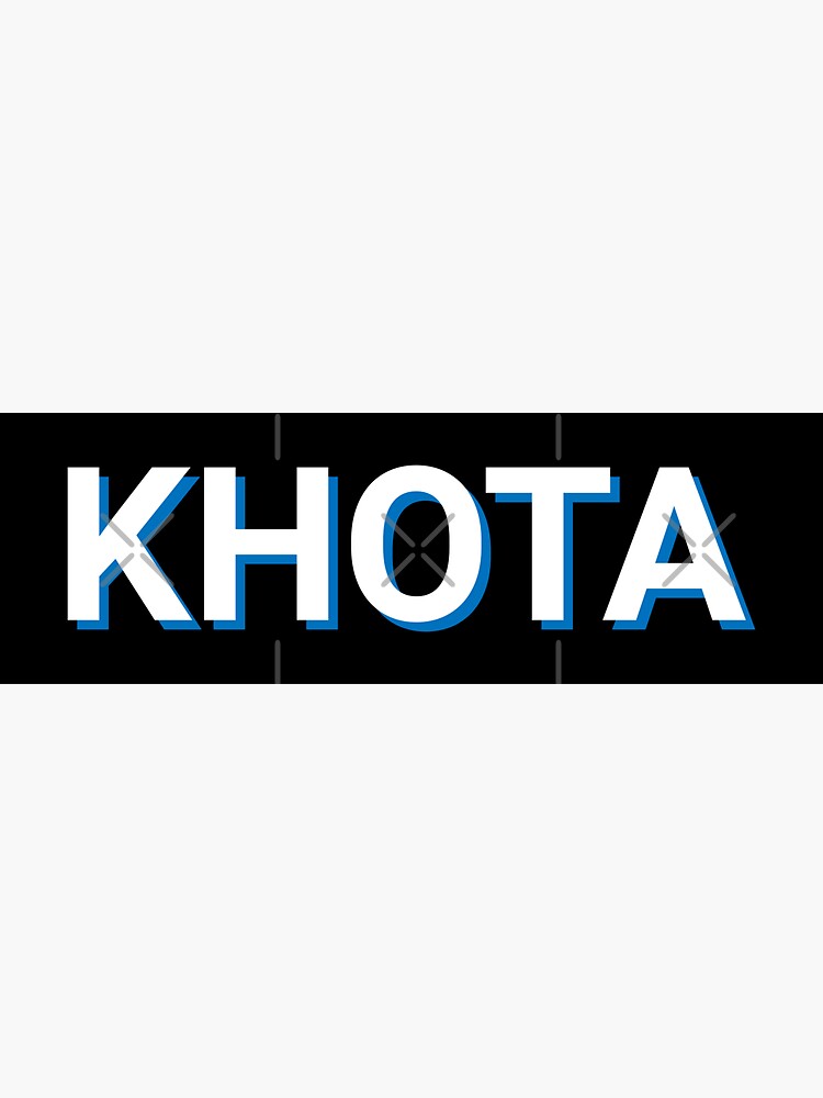 "Khota Slang" Sticker for Sale by Soursoul99 | Redbubble