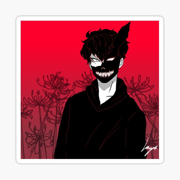"CORPSE - Spider Lilies" Sticker by jaybirds-art | Redbubble