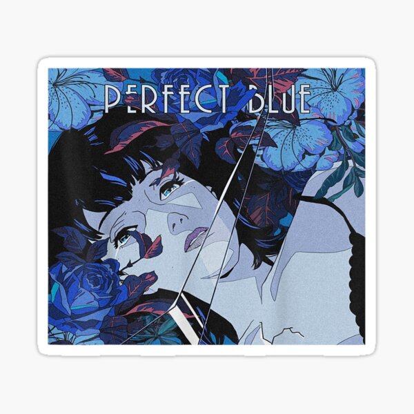 "Japanese Anime Girl Perfect Blue" Sticker for Sale by Letters-Art ...