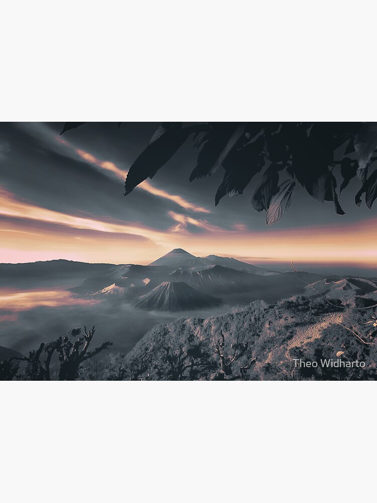 "Mount Bromo" Sticker for Sale by Theo Widharto | Redbubble