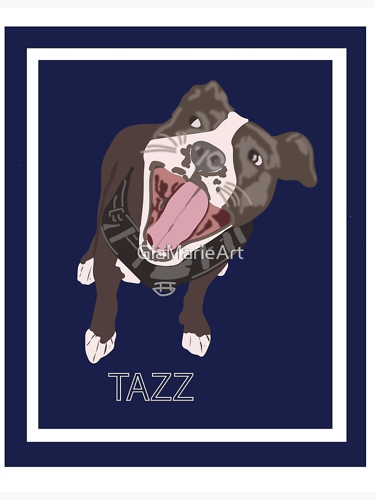 "Tazz!" Poster for Sale by GiaMarieArt | Redbubble