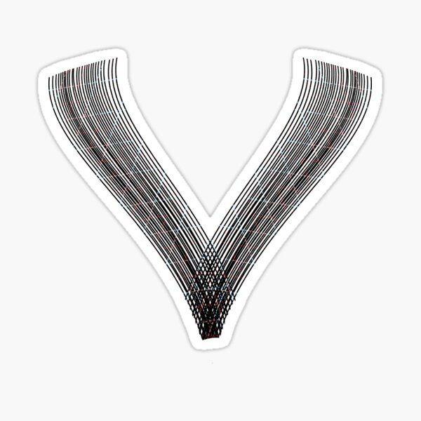 "check shoulder" Sticker for Sale by dhmnee | Redbubble