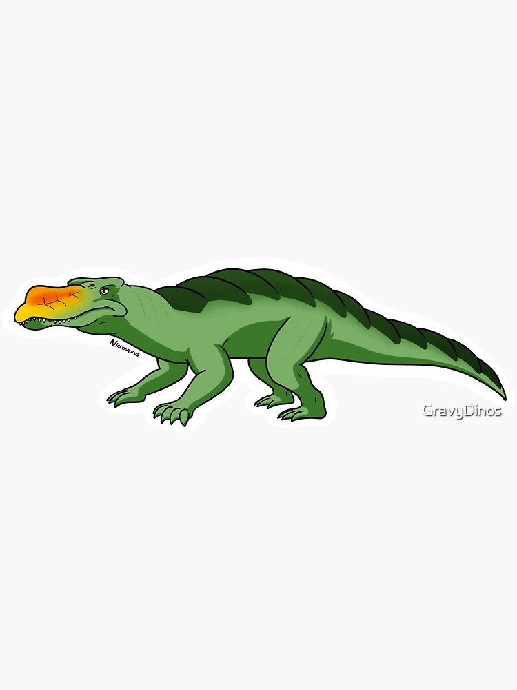 "Nicrosaurus" Sticker for Sale by GravyDinos | Redbubble