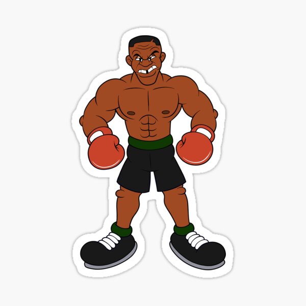 "World Champion Boxer Sticker" Sticker for Sale by DannyCortoons ...