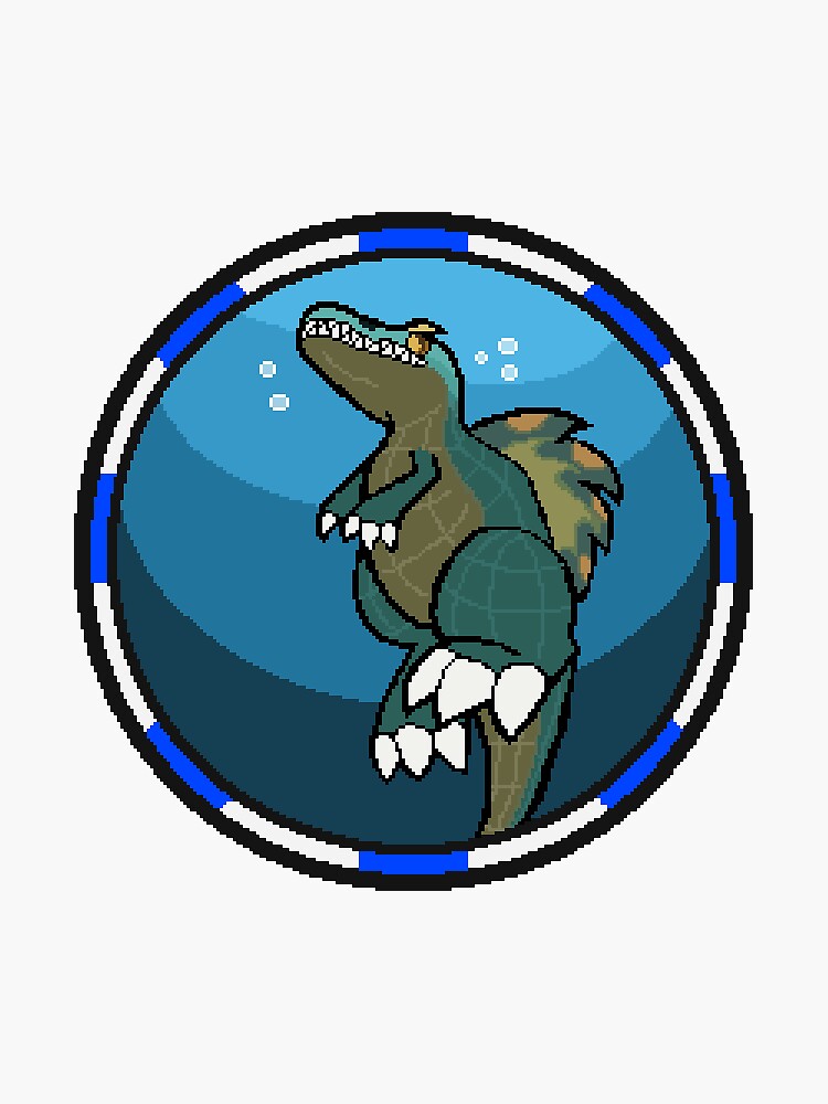 "Sucho Dino Medal" Sticker for Sale by GilGuardGo | Redbubble