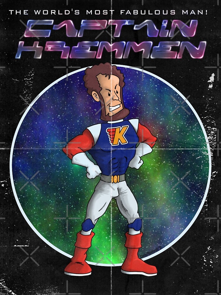 "Captain Kremmen" Greeting Card for Sale by ChrisStuff23 | Redbubble