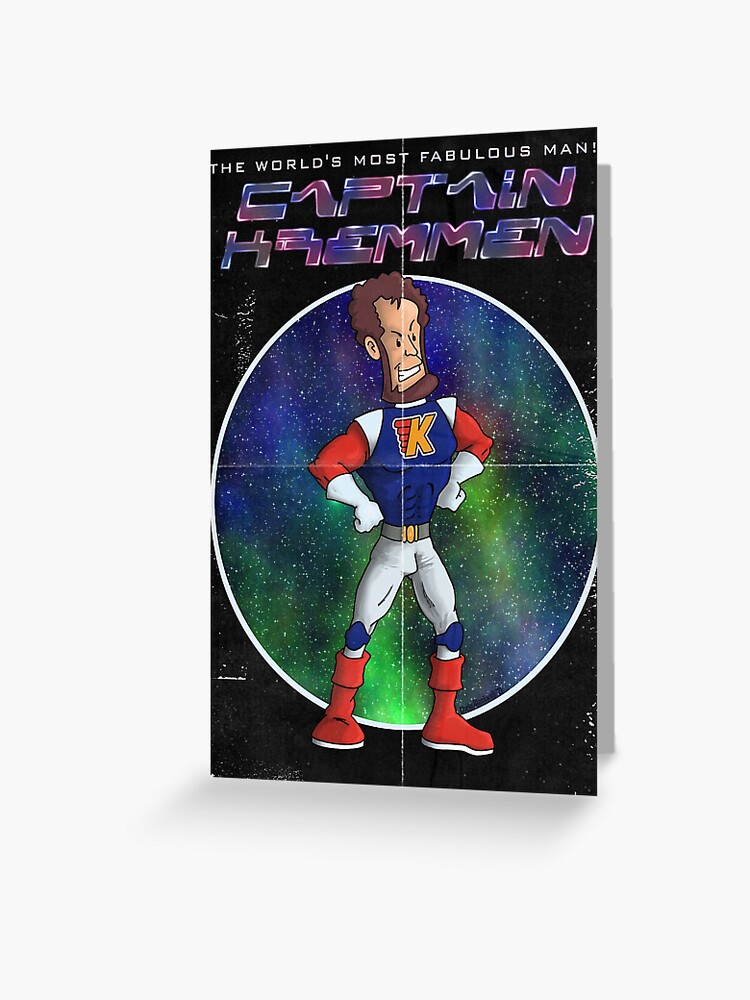 "Captain Kremmen" Greeting Card for Sale by ChrisStuff23 | Redbubble
