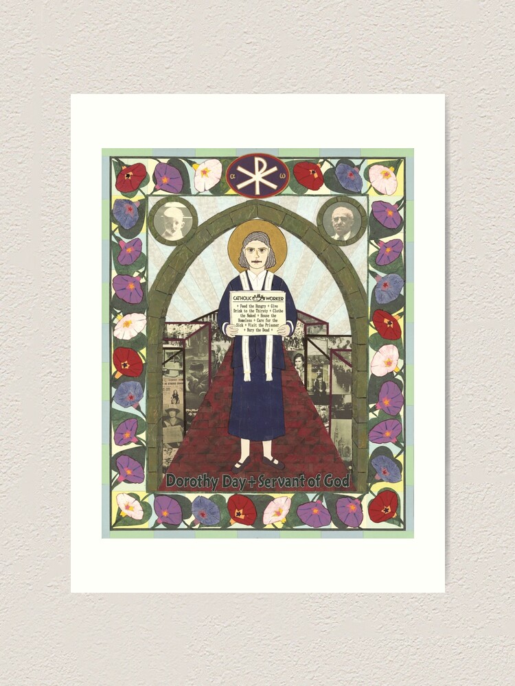"Dorothy Day Icon" Art Print for Sale by draber | Redbubble