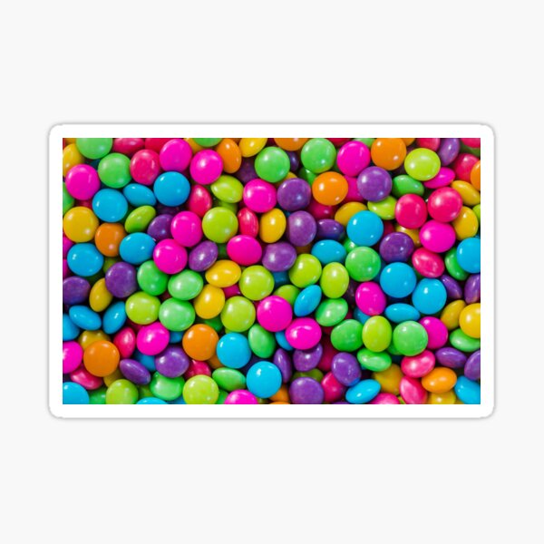 "Smarties colourful candy" Sticker for Sale by 911Designs | Redbubble