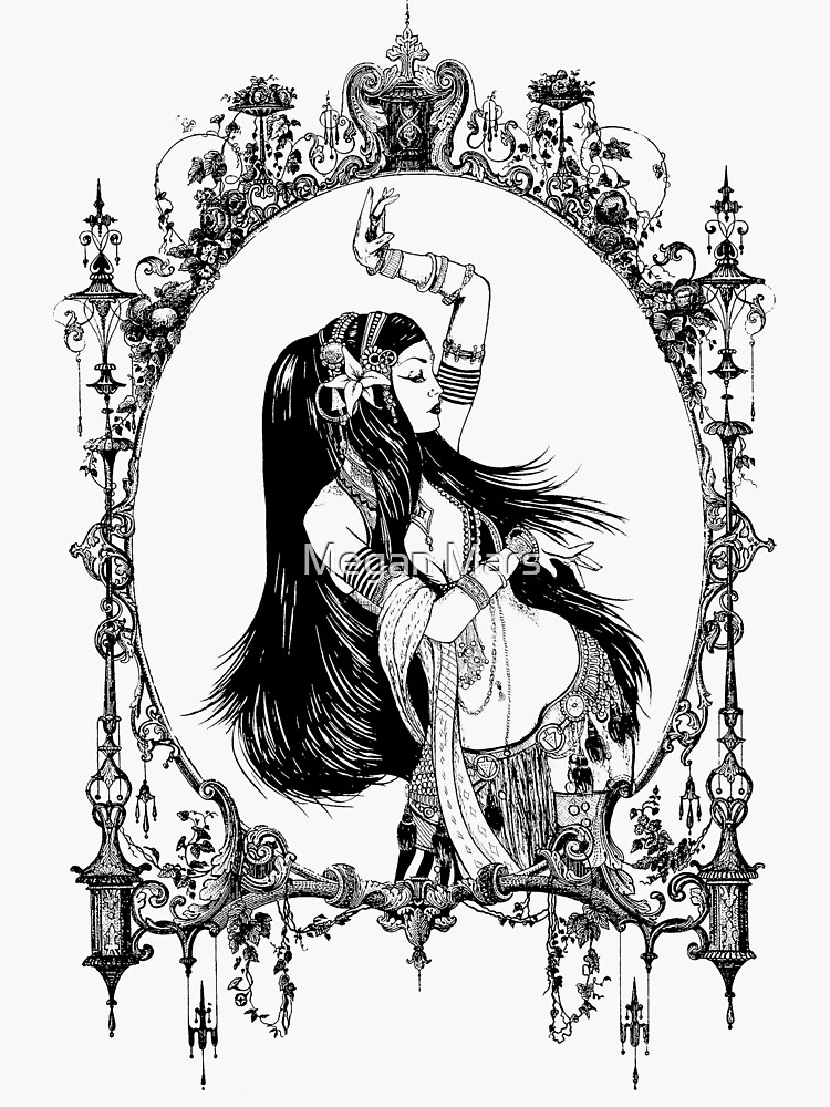 "Zoe" Sticker for Sale by MeganMars | Redbubble