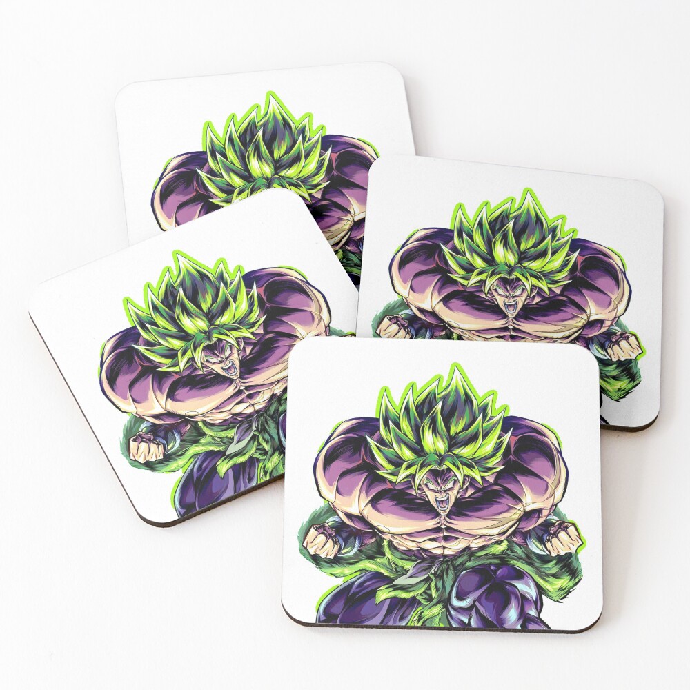"Broly" Sticker for Sale by Scepter4 | Redbubble