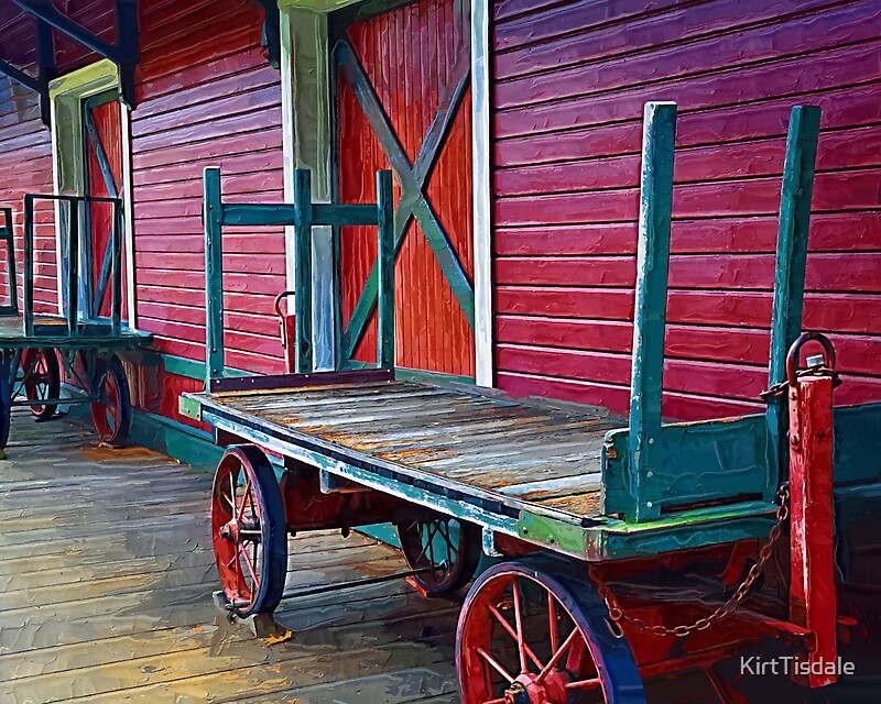 "Train Carts" by KirtTisdale | Redbubble