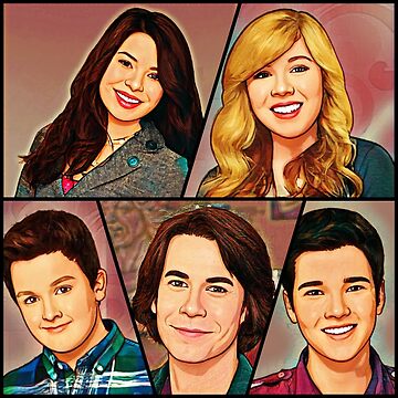 "ICarly " Art Board Print for Sale by swanspirate520 | Redbubble