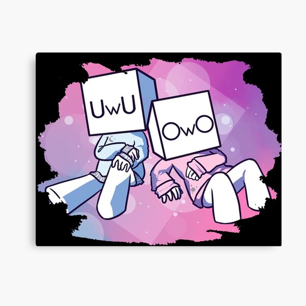 Uwu Copypasta 50 Canvas Prints | Redbubble