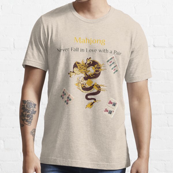 "Mahjong: Never Fall in Love with a Pair" T-shirt by HazardPaay ...