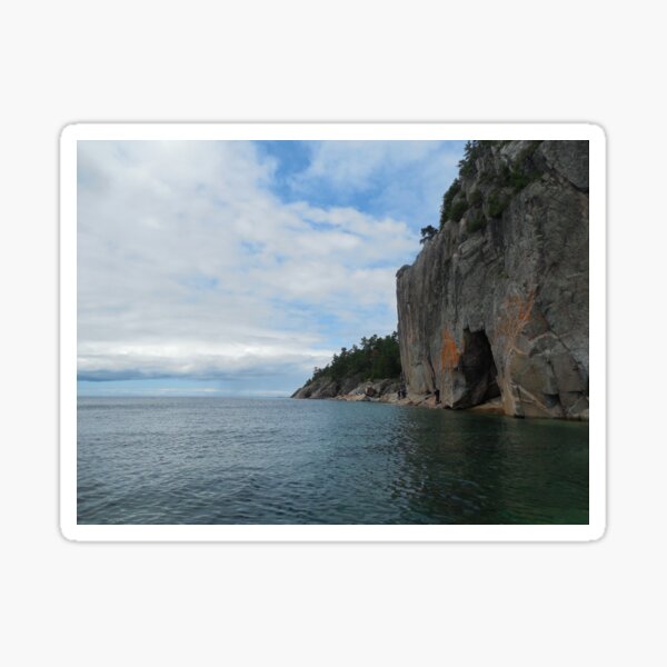 "Cliffside Cove" Sticker for Sale by AmeliaIsabel | Redbubble