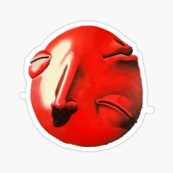 "The Crimson Behelit Egg" Sticker for Sale by DaydayH | Redbubble