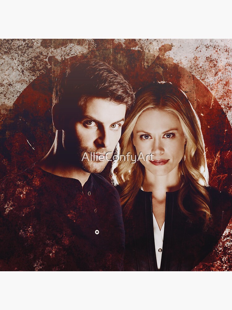 "Nick & Adalind" Sticker for Sale by AllieConfyArt | Redbubble