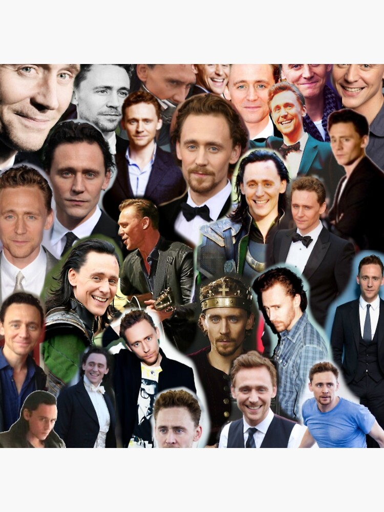 "Tom Hiddleston Collage" Poster for Sale by Rs-arts | Redbubble