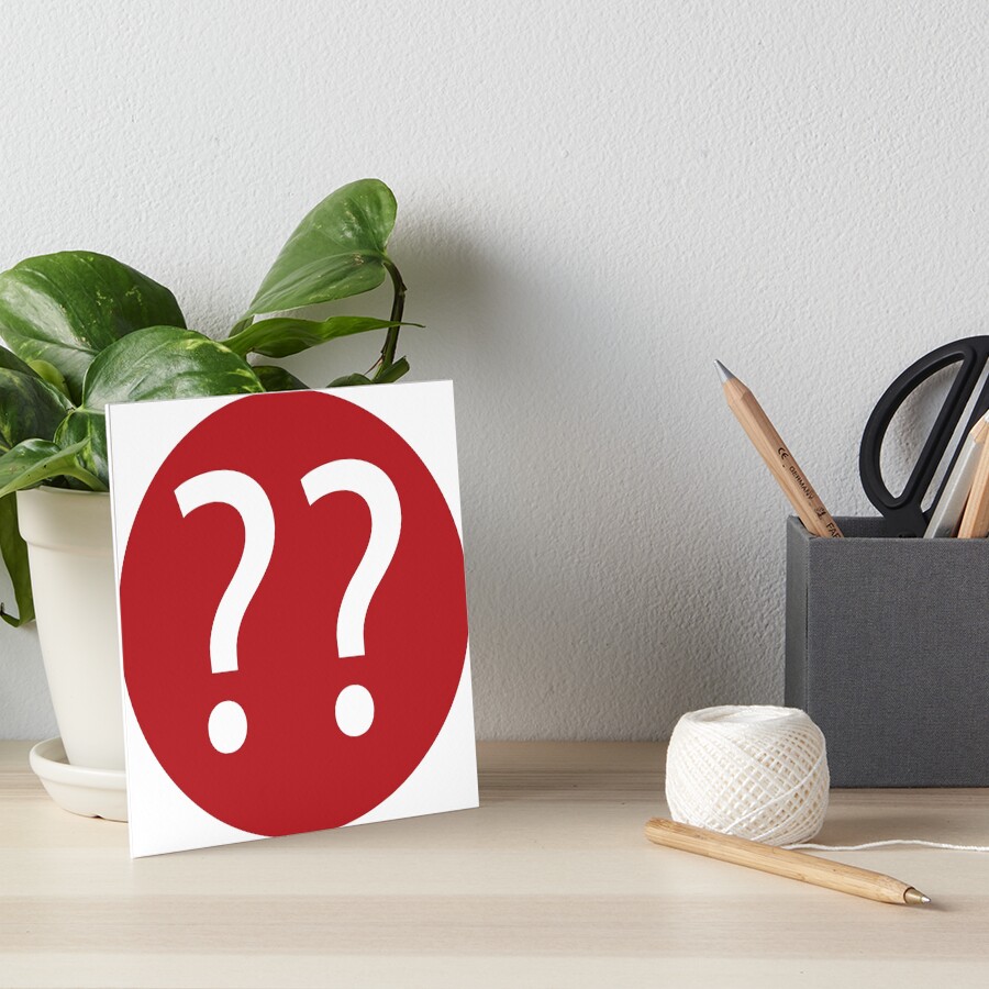 "Blunder Move Chess Icon" Art Board Print for Sale by BigWaterDesign ...