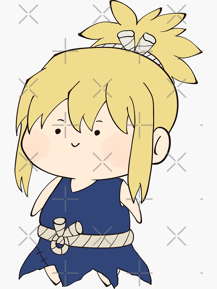 "Kohaku Chibi Full Body" Sticker for Sale by ginreiart | Redbubble