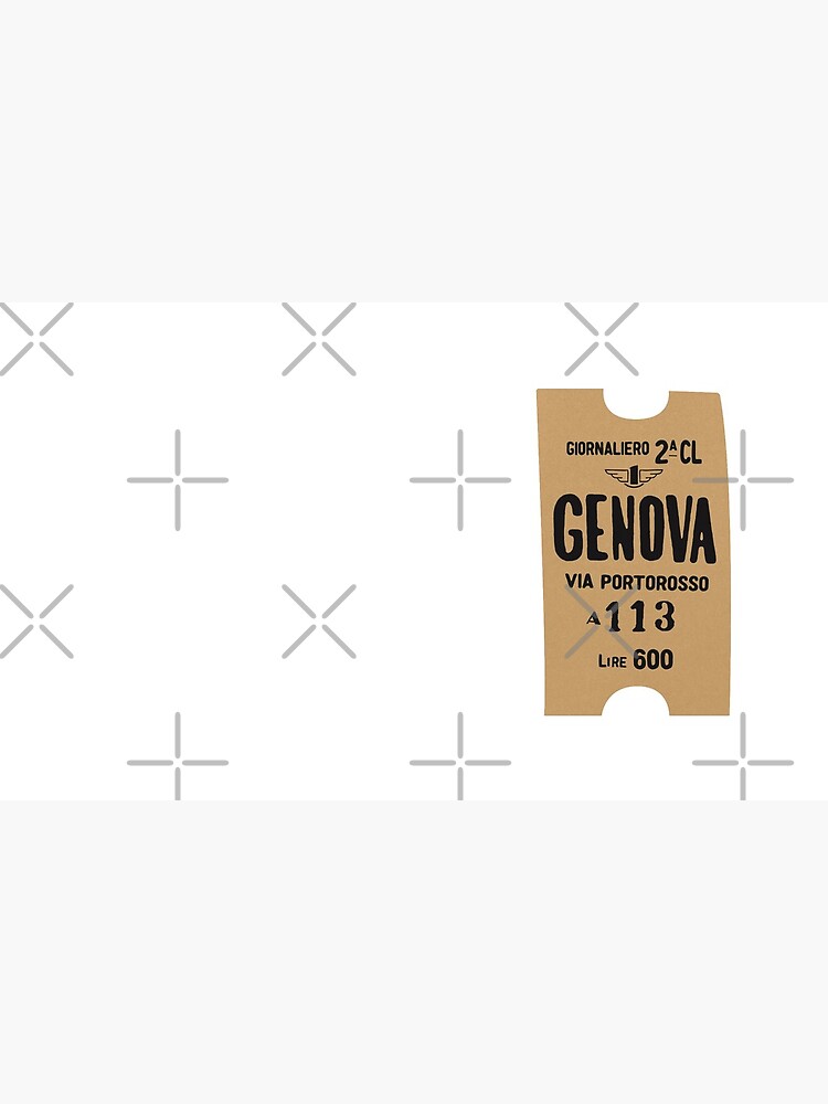"Genova Train Ticket" Coffee Mug for Sale by jesimink | Redbubble