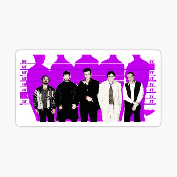 "Suspects" Sticker for Sale by fer3407xzhtvz8 | Redbubble