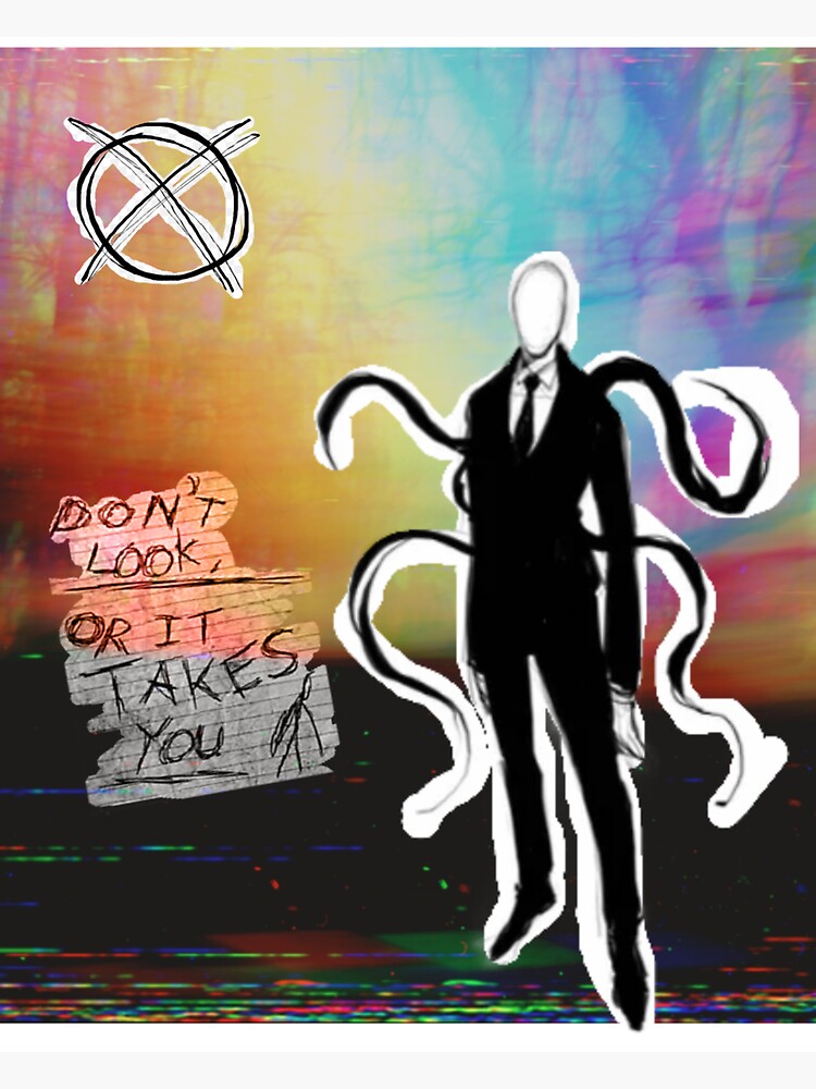 Slenderman Sticker For Sale By Creepygirl1010 Redbubble