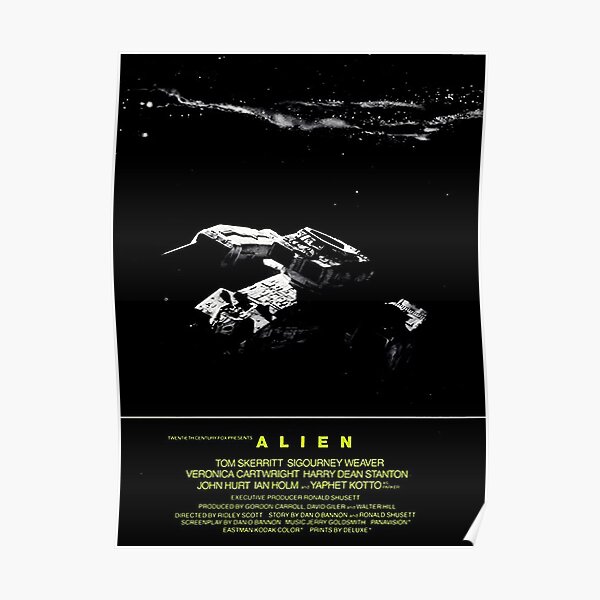 "Alien Movie" Poster by brendandavid | Redbubble