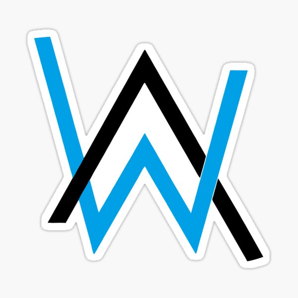 "Alan Walker Logo " Sticker for Sale by StockdaleGood | Redbubble