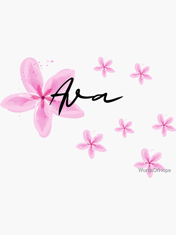 "Ava Sticker pack" Sticker for Sale by WordsOfHope | Redbubble