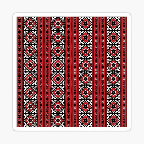 "Traditional design | Culture of Sindh | Sindhi Ajrak" Sticker for Sale ...