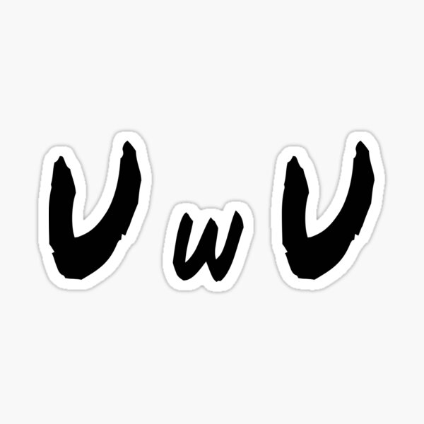 "uwu copypasta" Sticker for Sale by MomDadCompany | Redbubble